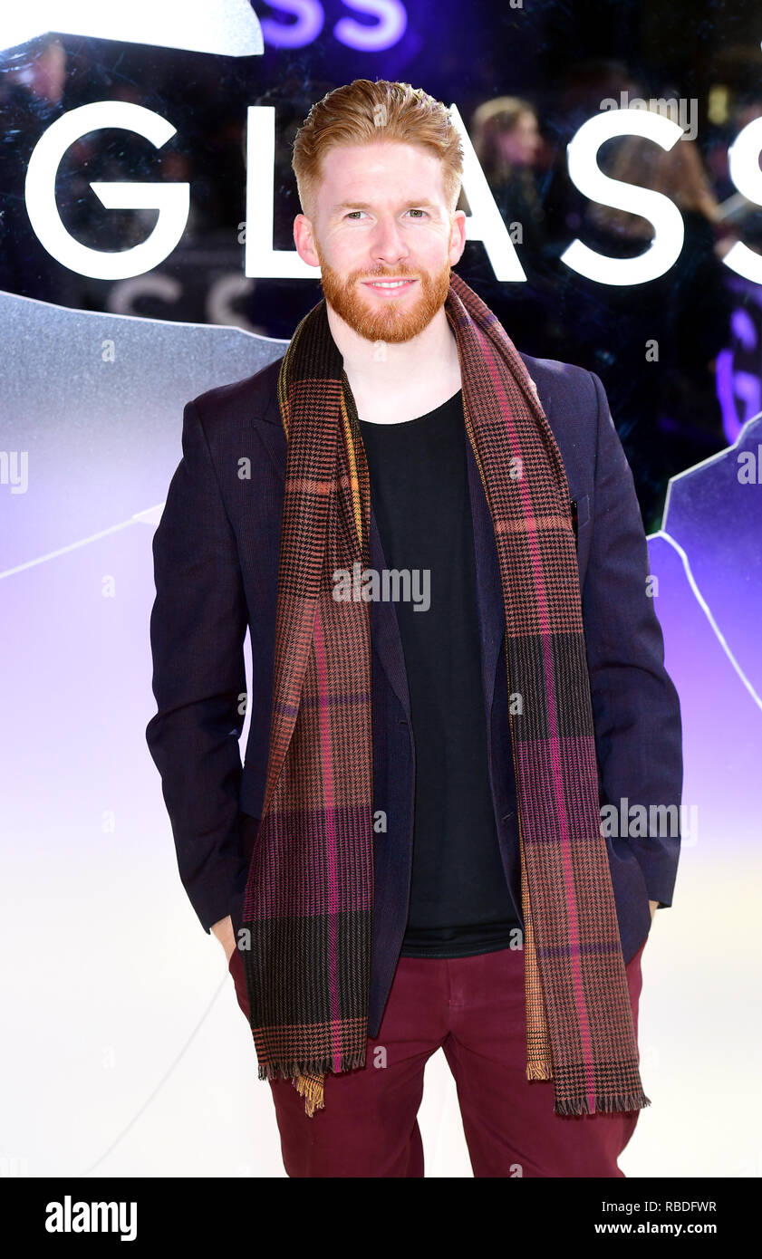 Neil Jones attending the Glass European Premiere held at the Curzon ...