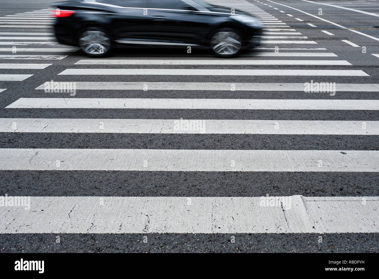 Crosswalk pedestrian crossing in the street Stock Photo - Alamy