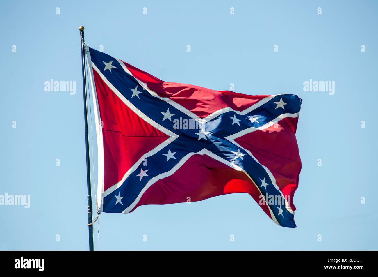 Confederate colors hi-res stock photography and images - Alamy