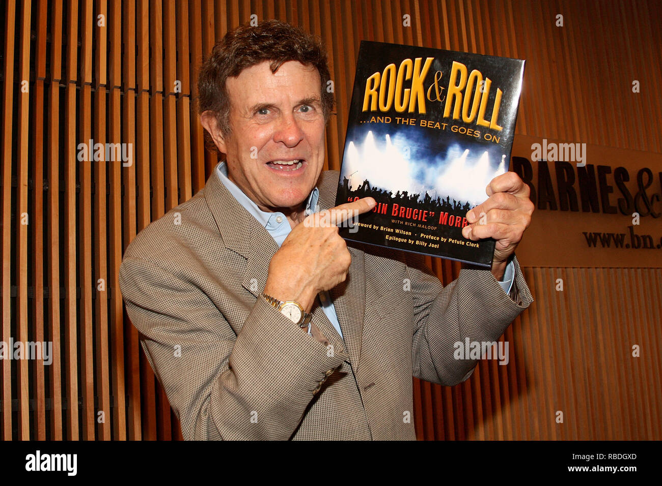 NEW YORK - OCTOBER 06: Radio Personality Bruce "Cousin Brucie" Morrow ...