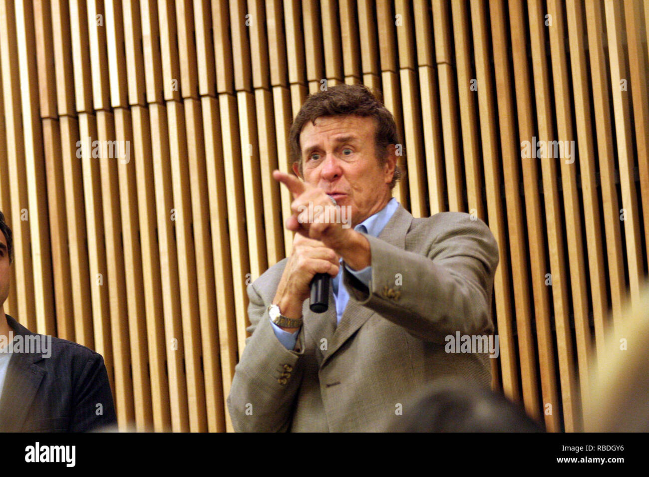 NEW YORK - OCTOBER 06: Radio Personality Bruce "Cousin Brucie" Morrow ...