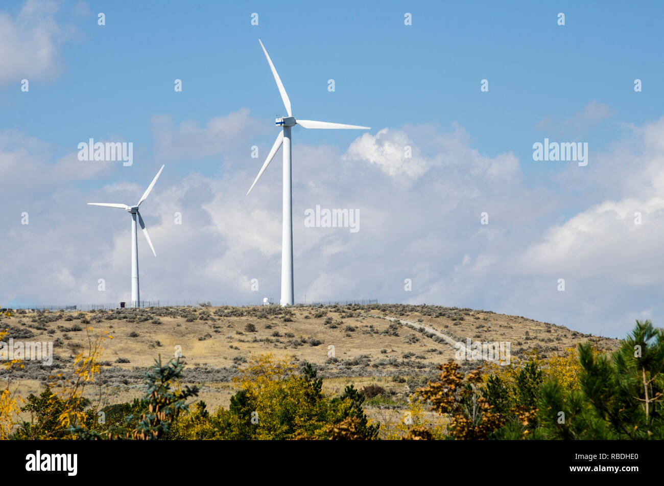 Renewable Energy Wind Turbines Stock Photo - Alamy