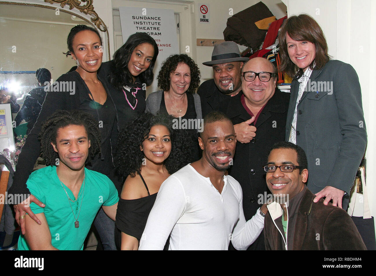 NEW YORK - MARCH 7: Danny Devito & Rhea Pearlman Visit The Cast of ...