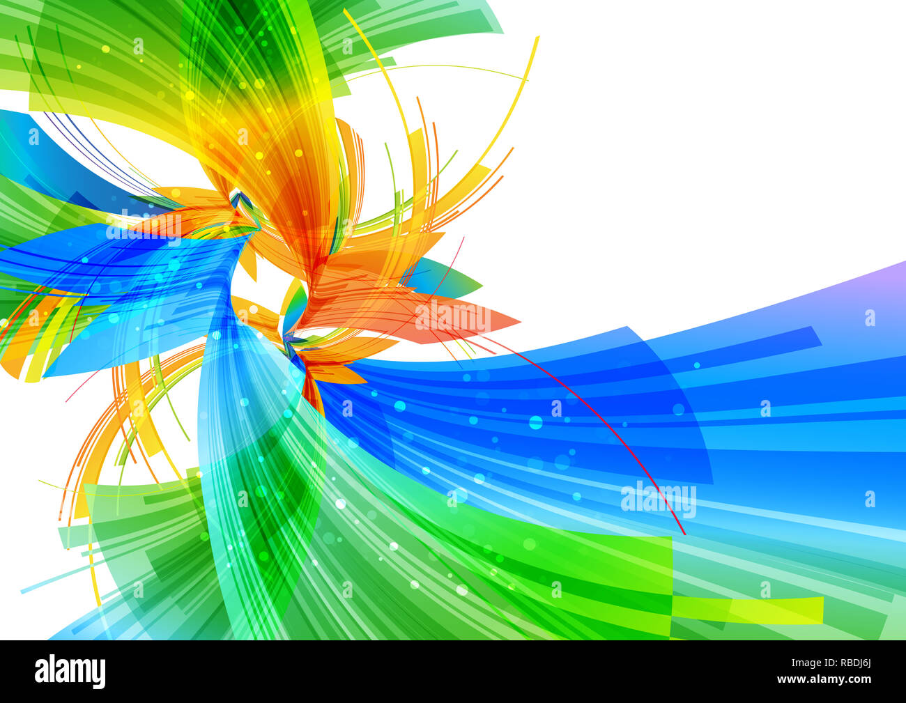 Abstract background, multicolored layout on white background Stock ...