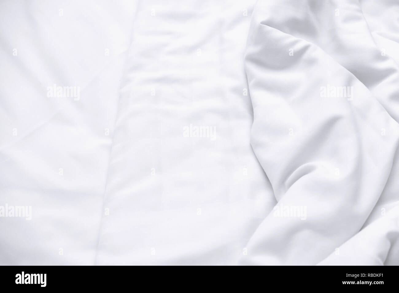 White delicate soft background of fabric or bedding sheet, background Stock Photo - Alamy