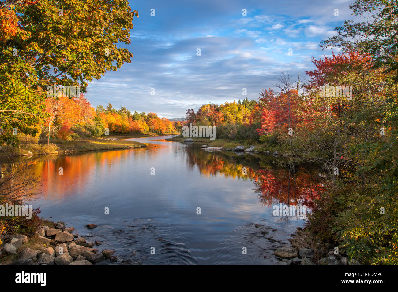 Autumn colors landscape Stock Photo - Alamy