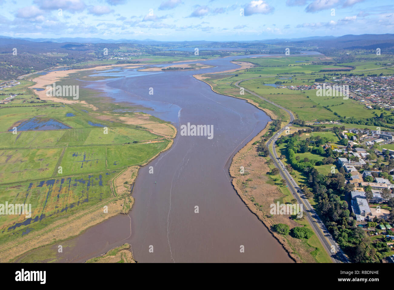 River tamar launceston tasmania australia hi-res stock photography and ...