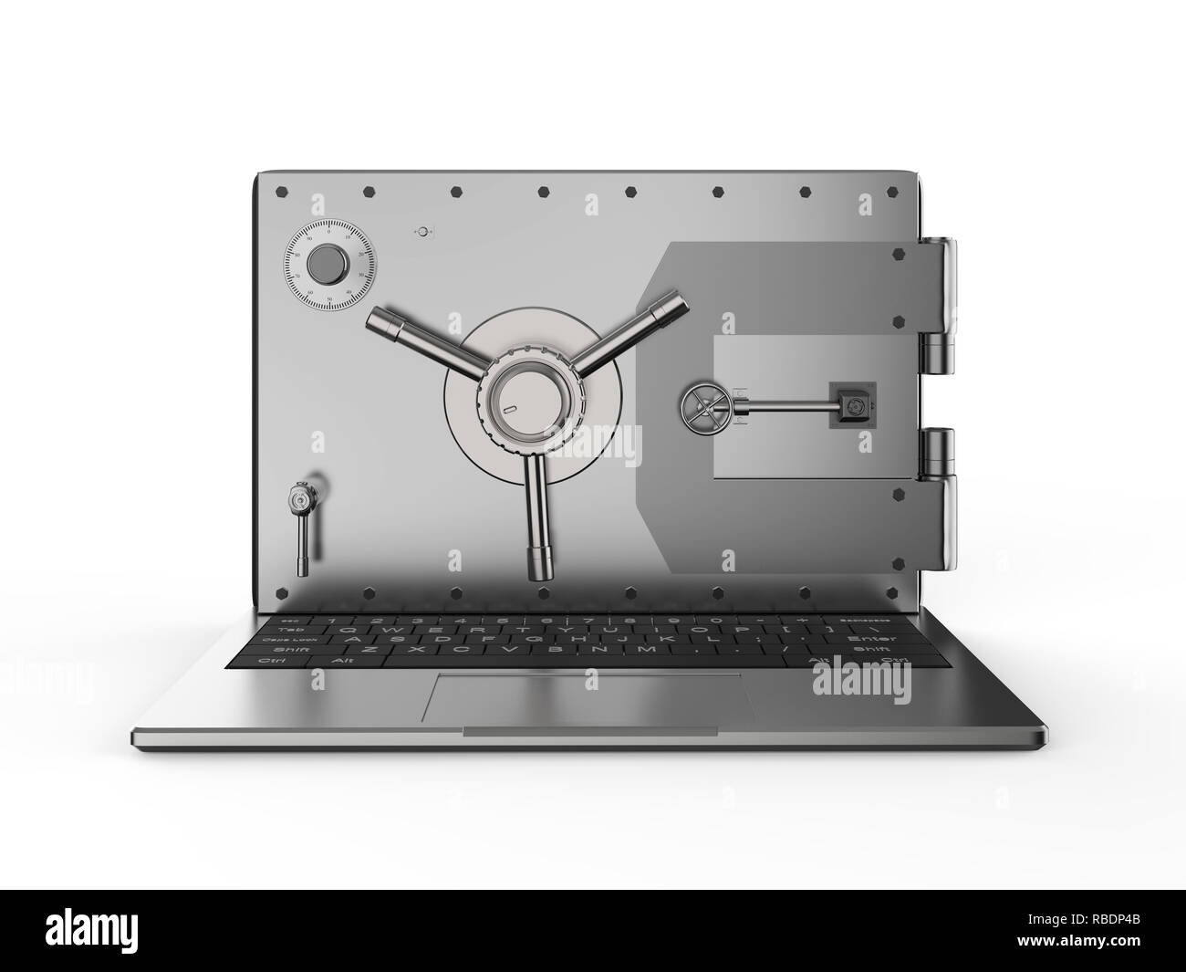 Network safe vault Cut Out Stock Images & Pictures - Alamy