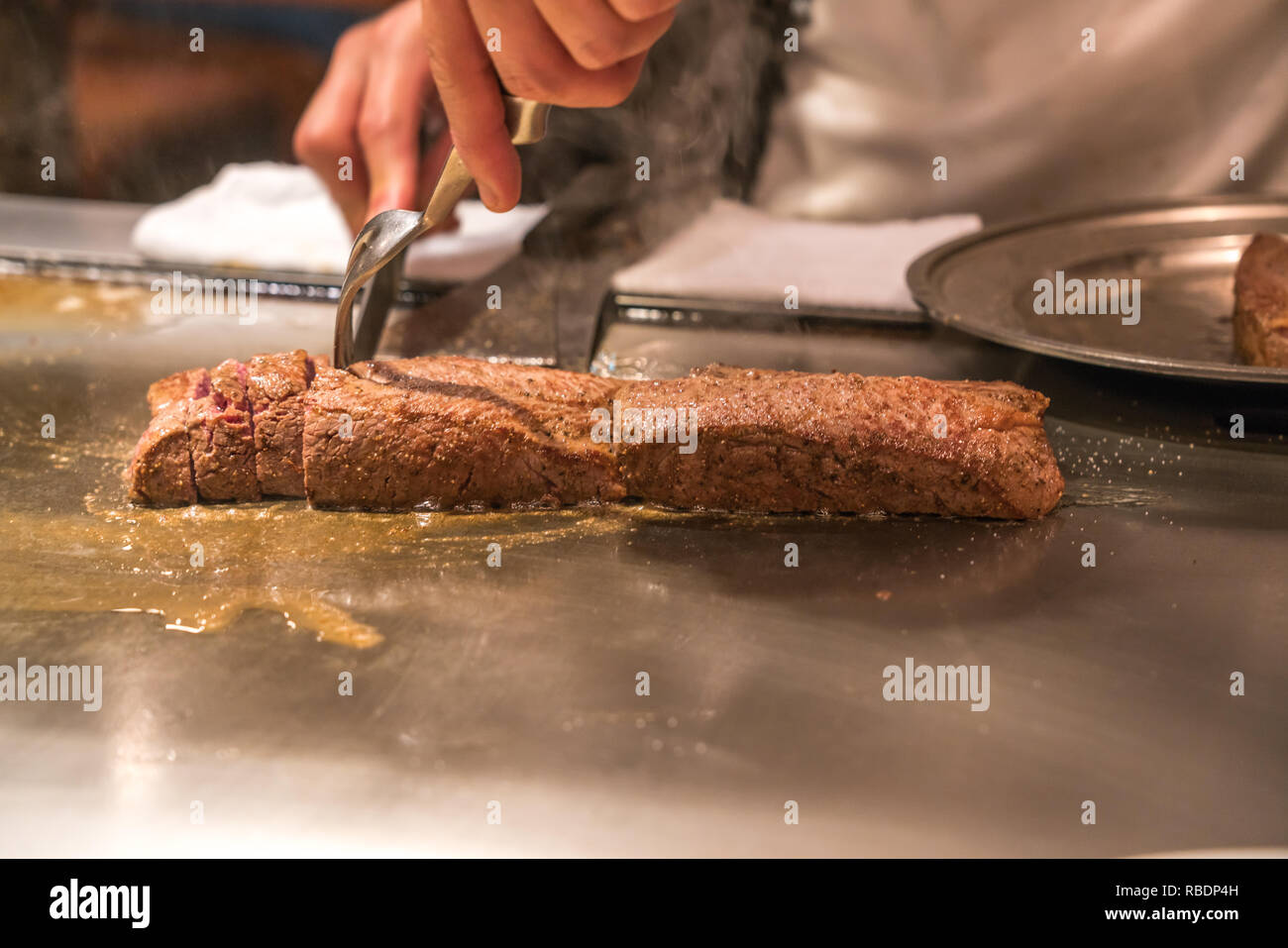 Kobe beef steak hi-res stock photography and images - Alamy