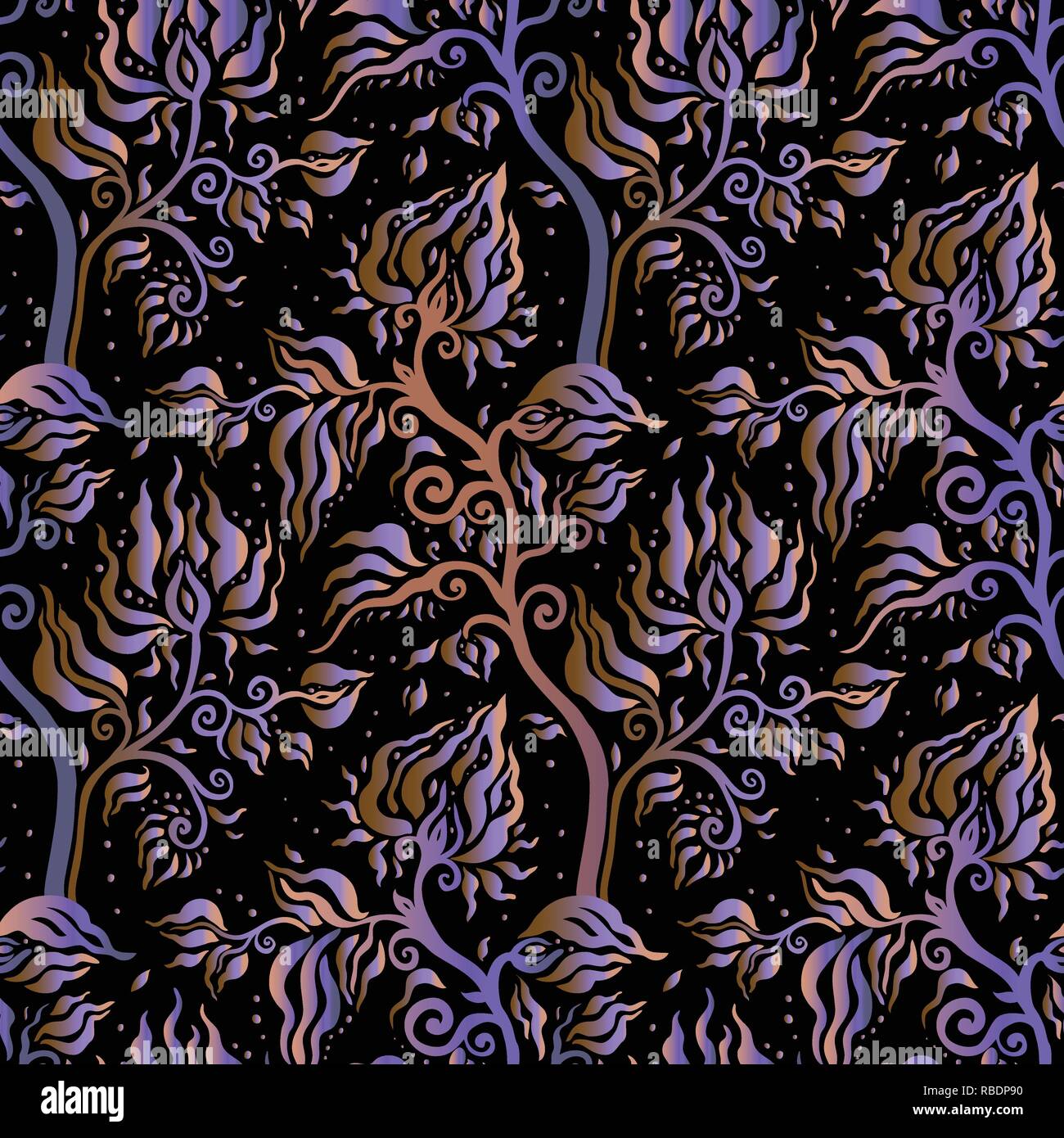 Paisley, Abstract Flower. Hand Drawn luxury old fashioned floral ...