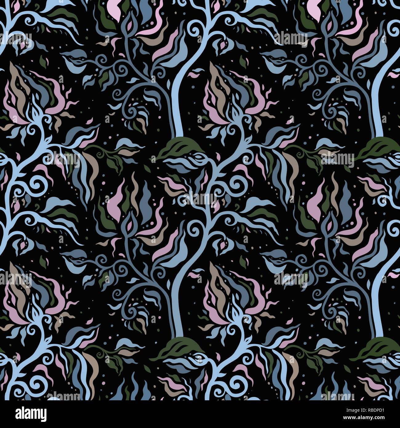 Paisley, Abstract Flower. Hand Drawn luxury old fashioned floral ...