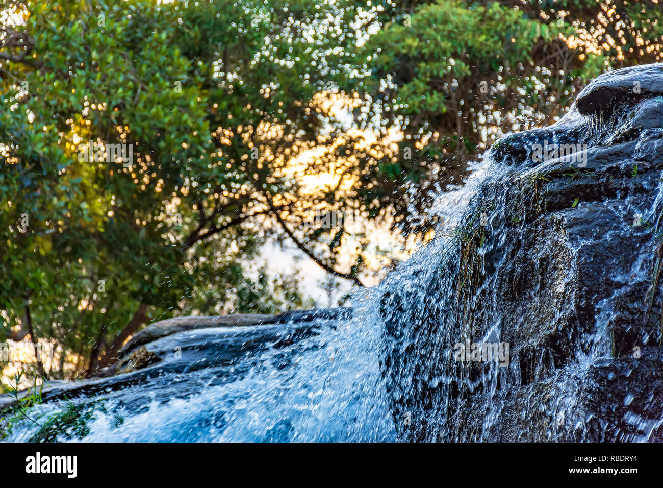 Running foamy water hi-res stock photography and images - Alamy