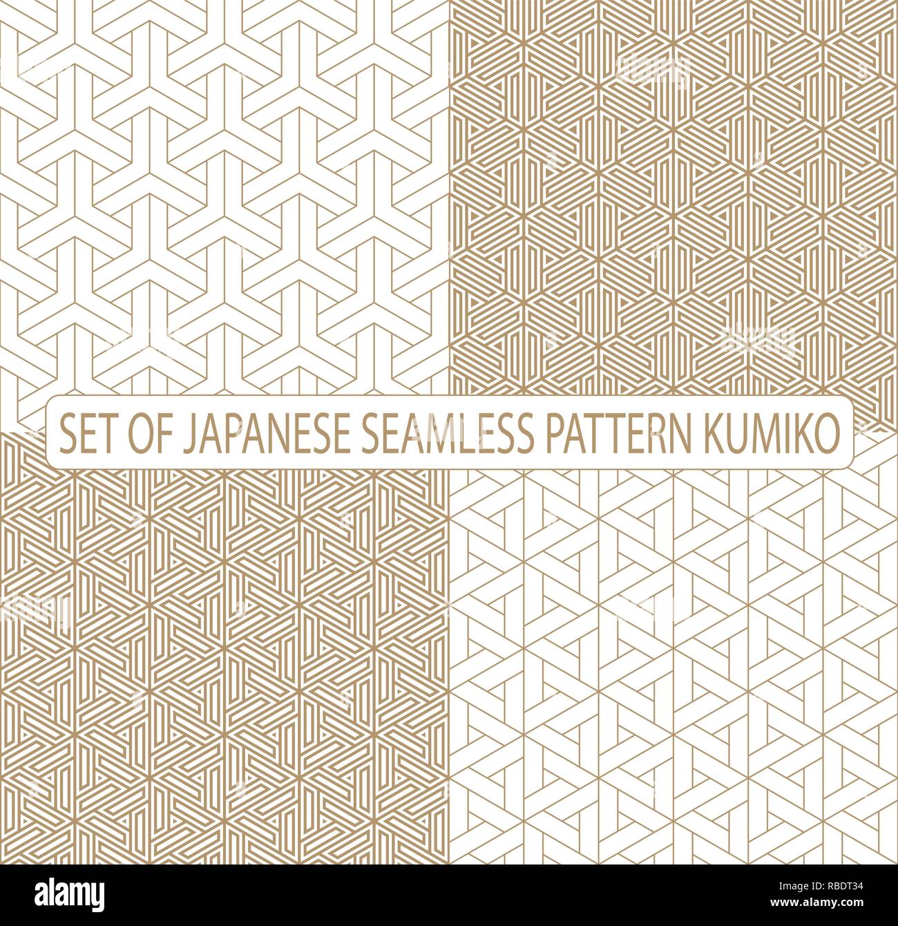 Set seamless japanese pattern kumiko for shoji screen, great design for ...