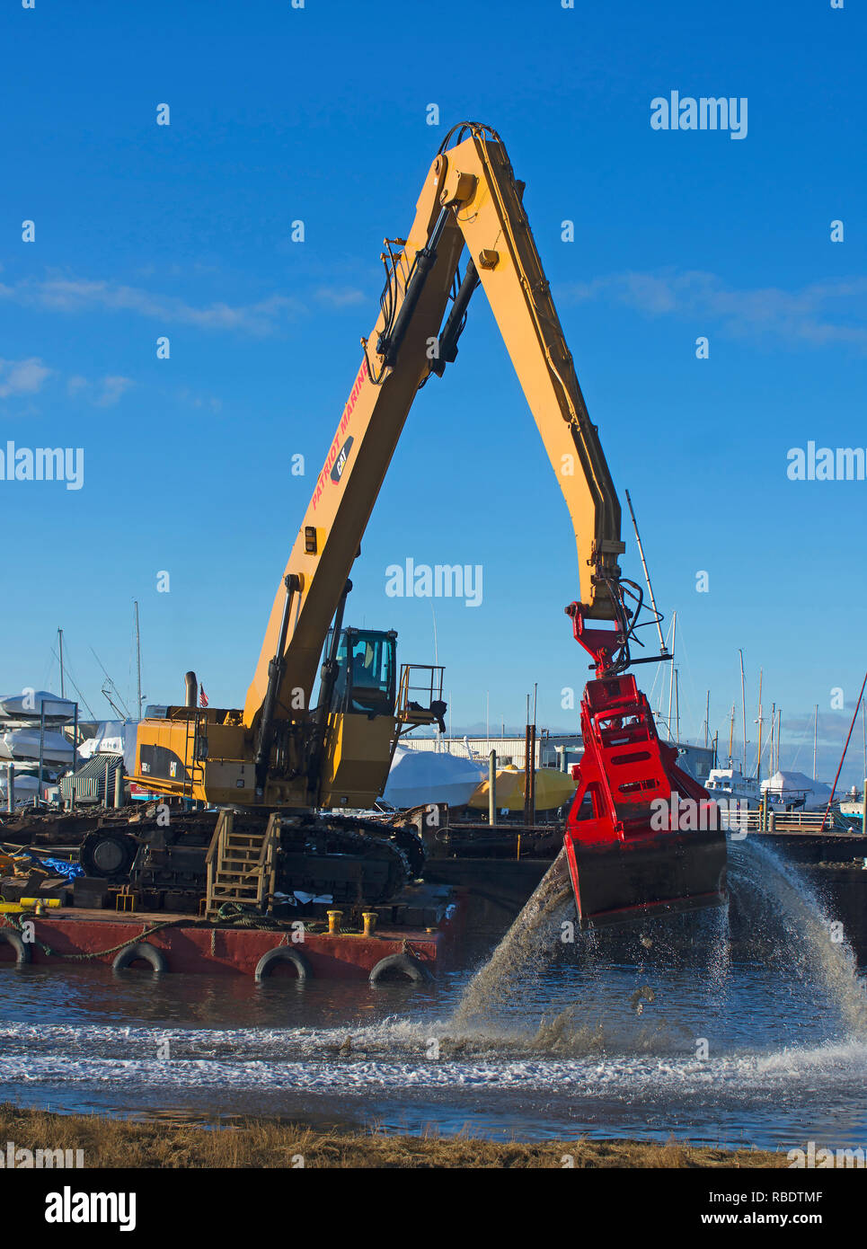Harbor and marina dredging - Sesuit Harbor, Dennis, Massachusetts on ...
