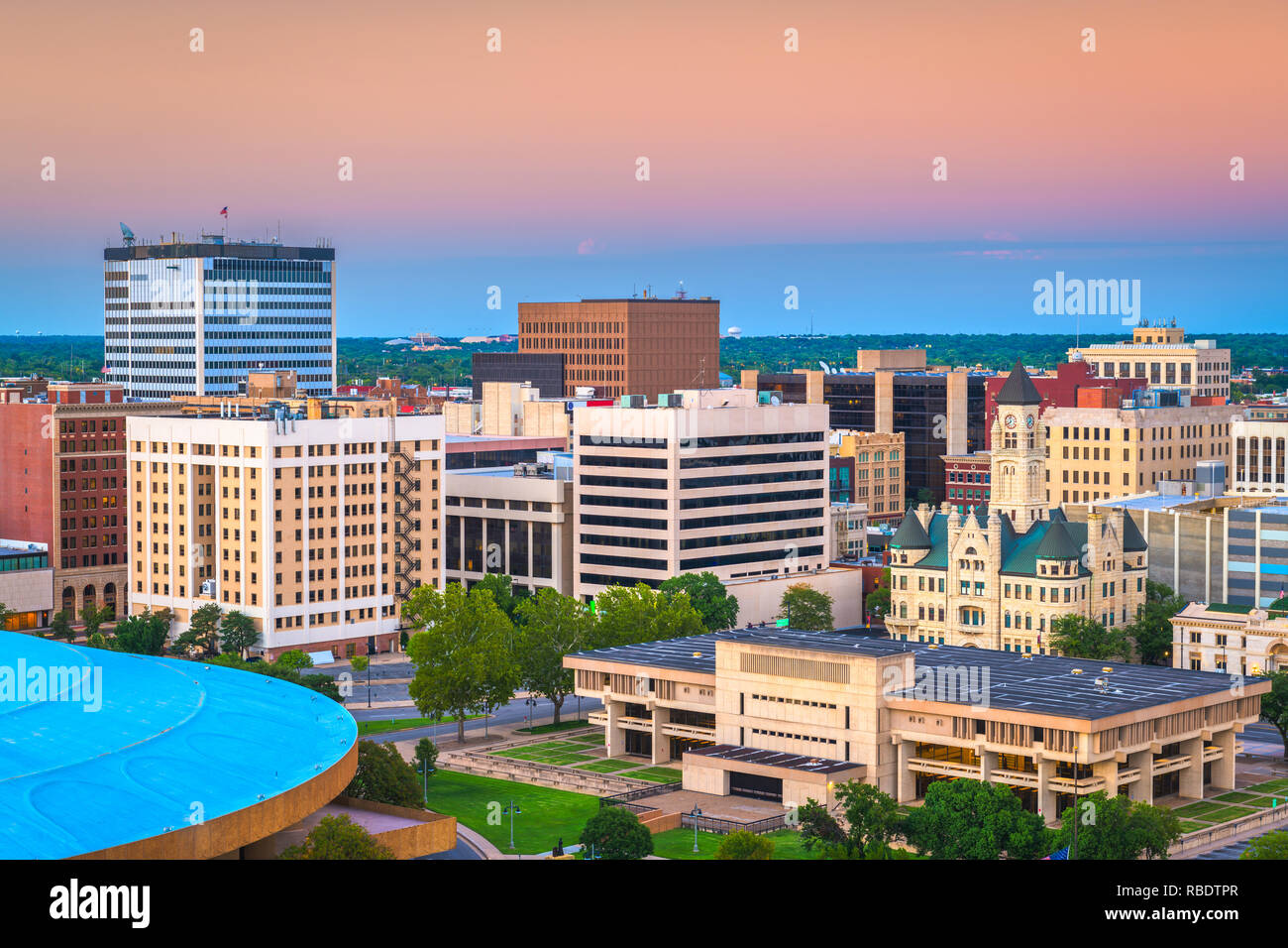 Wichita kansas downtown hi-res stock photography and images - Alamy