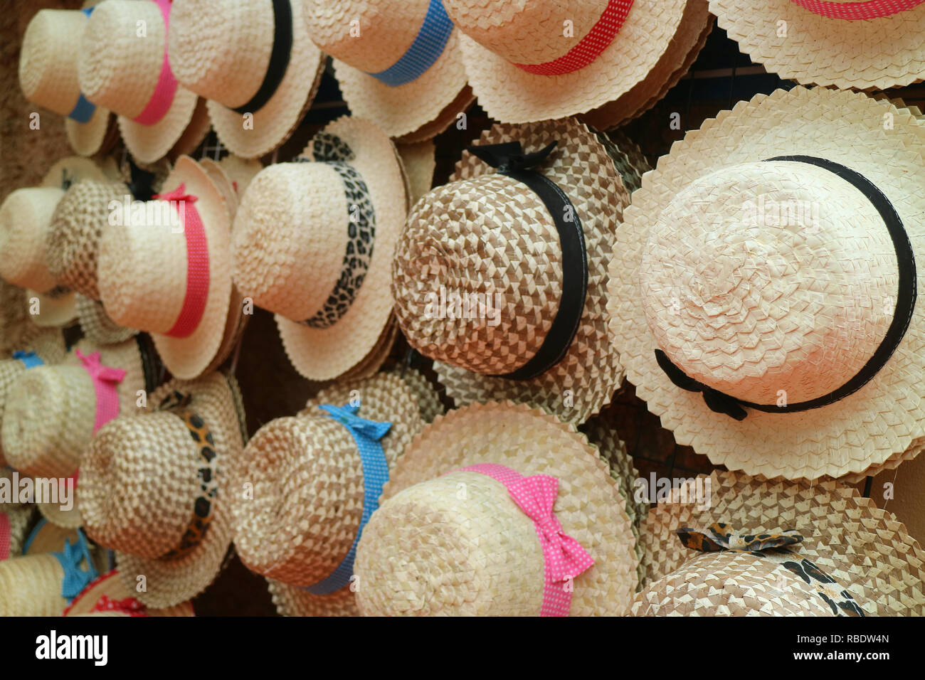 Decorated Straw Hats High Resolution Stock Photography and Images - Alamy