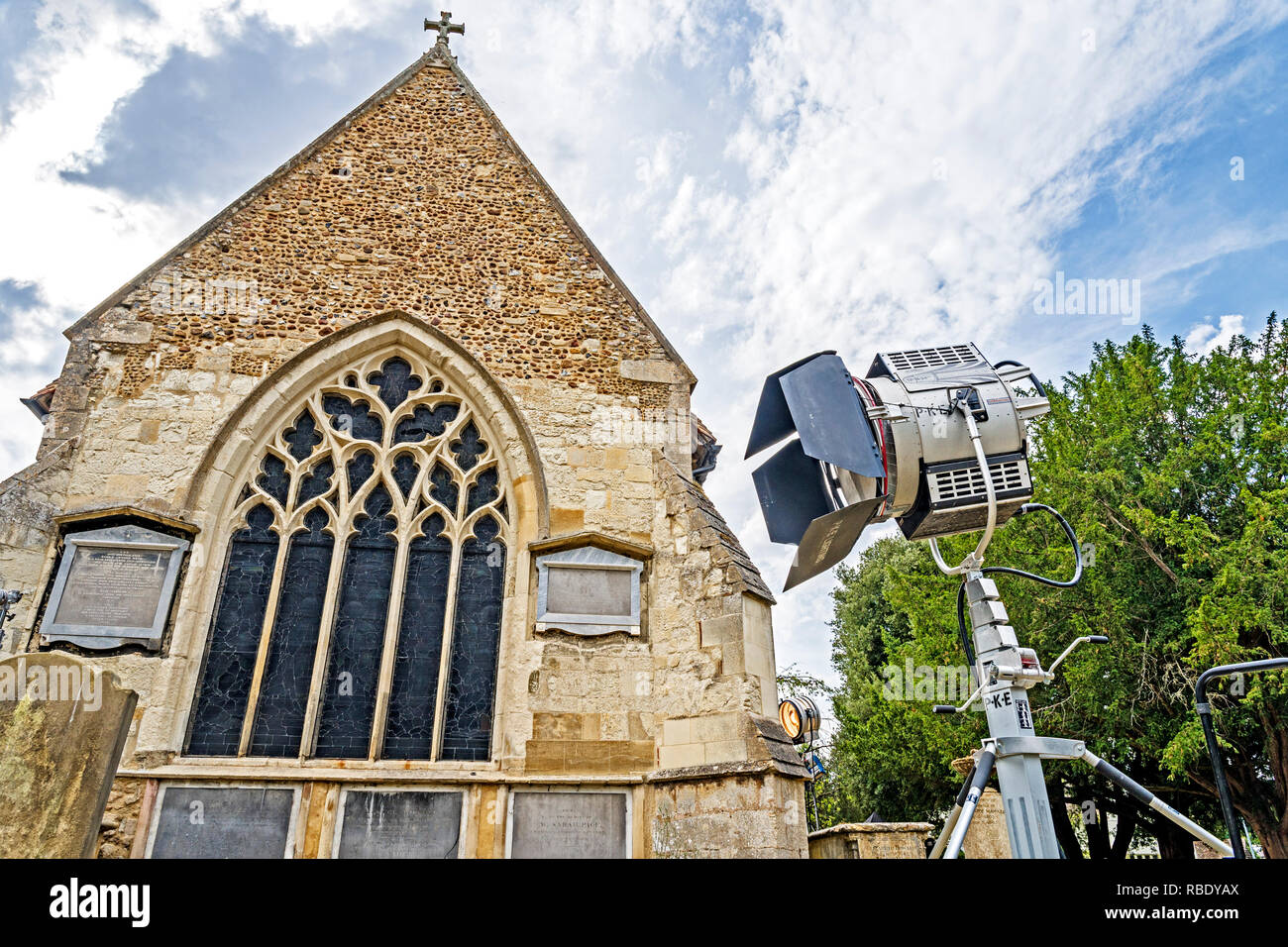 Grantchester (Cambridge, England): Church St. Andrew and Mary - filming ...