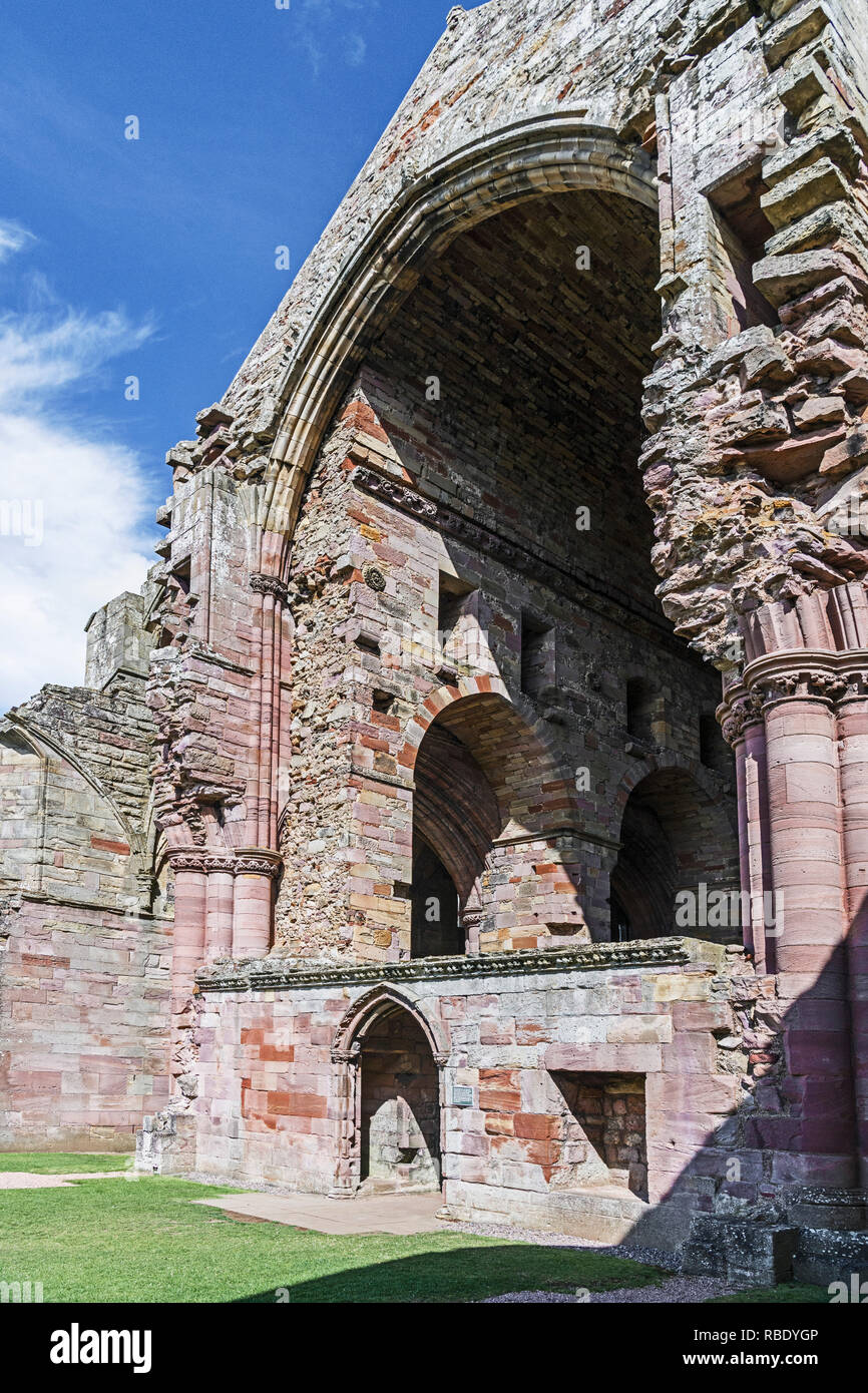 Melrose Abbey (Scotland, Great Britain Stock Photo - Alamy