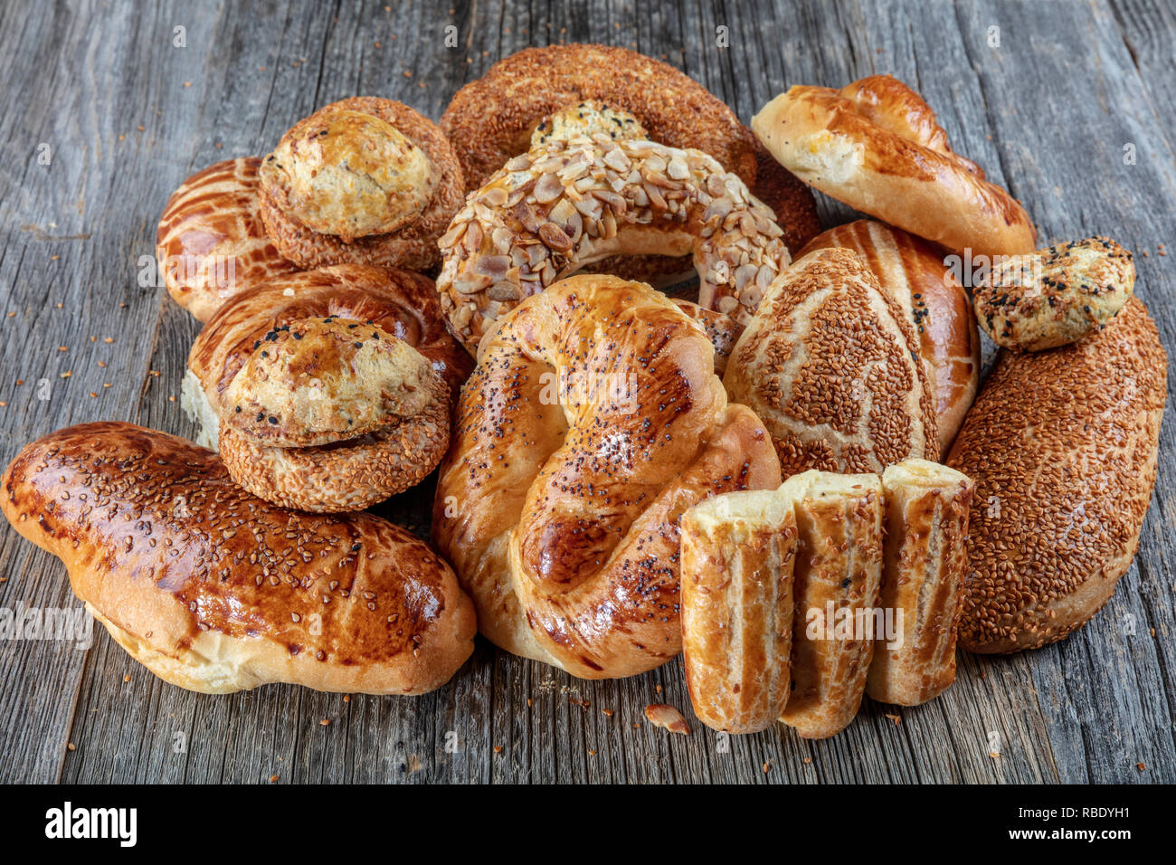 Turkish pastry product , tasty pogaca. Turkish Pastries; pogaca, borek ...