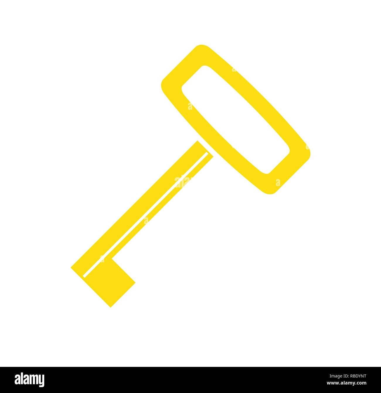 Key icon on white background for graphic and web design, Modern simple ...