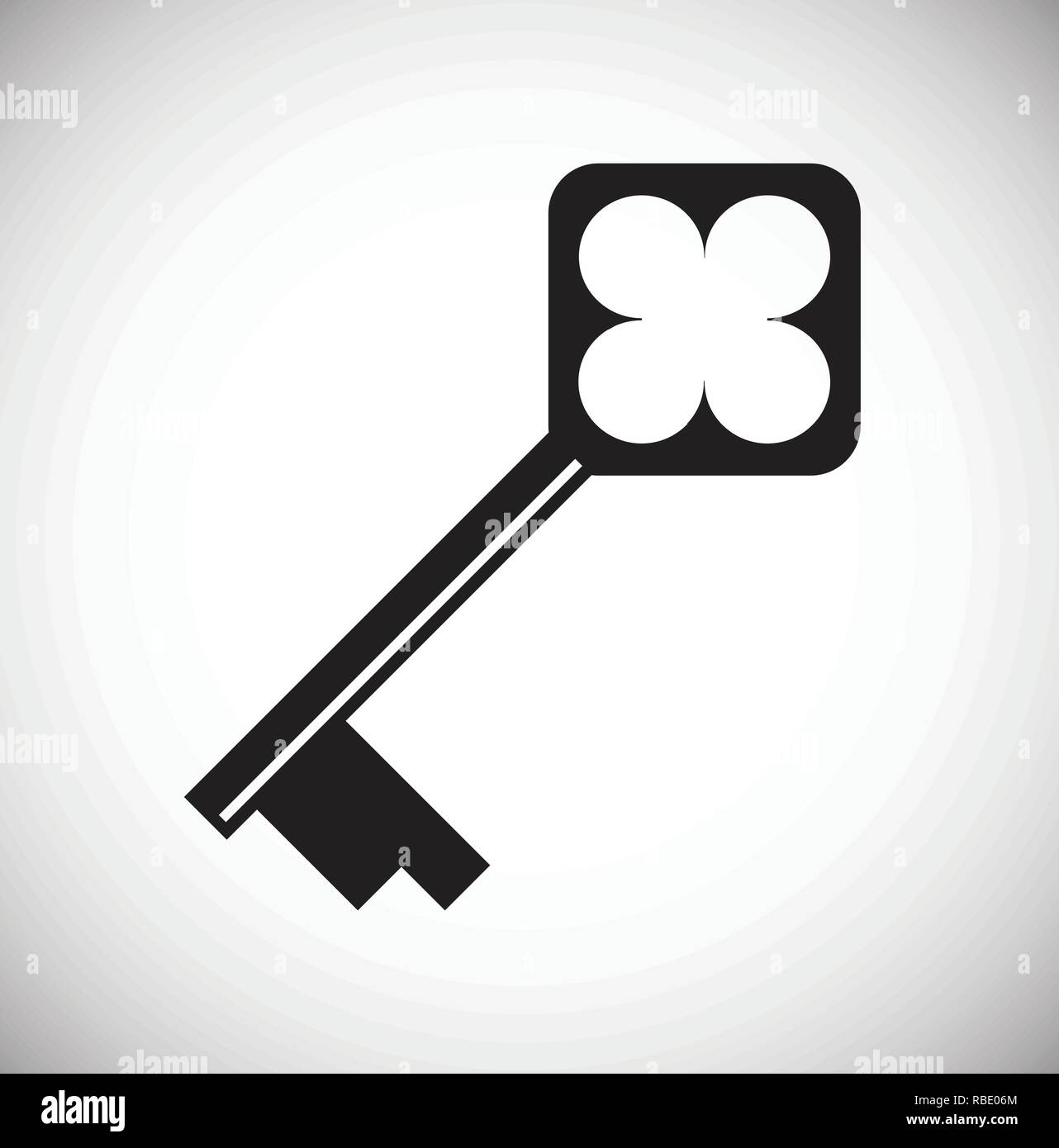 Key icon on white background for graphic and web design, Modern simple ...