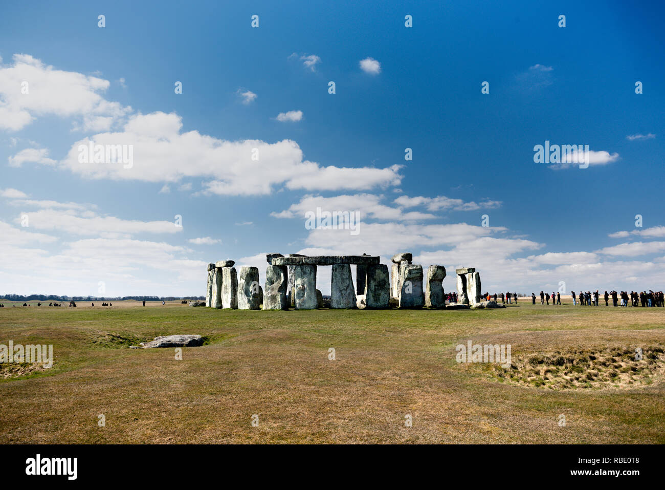 Stonehenge ancient rock formation near Salisbury Stock Photo - Alamy
