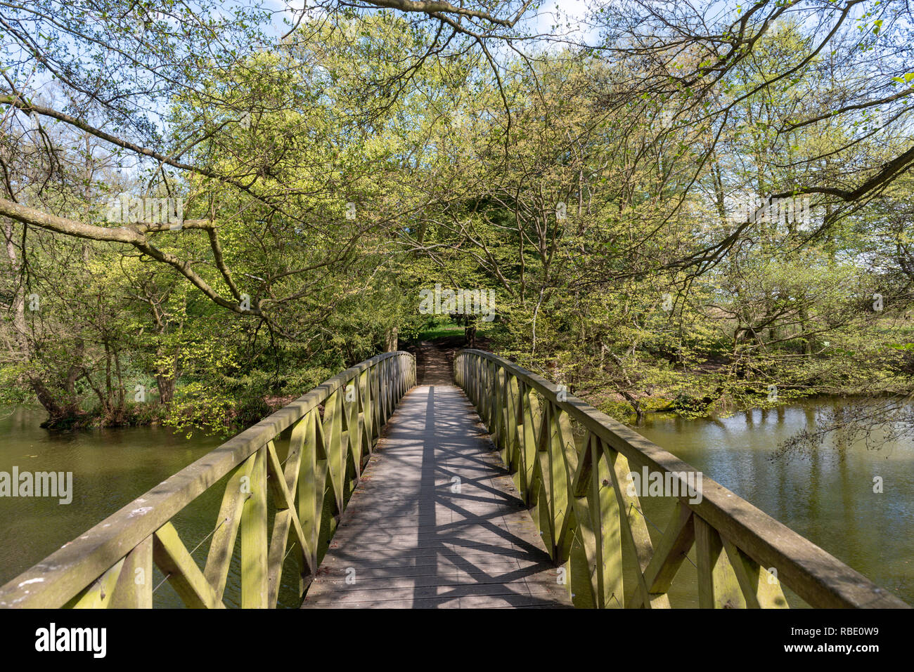Bridge over the river Stock Photo - Alamy