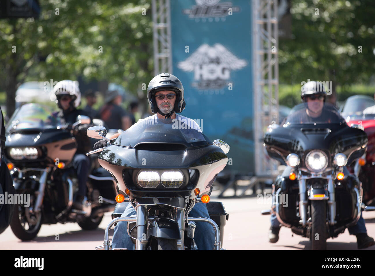 Milwaukee harley davidson museum hi-res stock photography and images ...