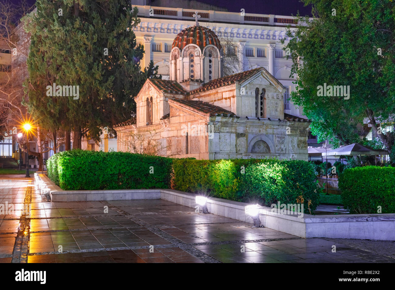 Little Metropolis of Athens, Greece Stock Photo - Alamy