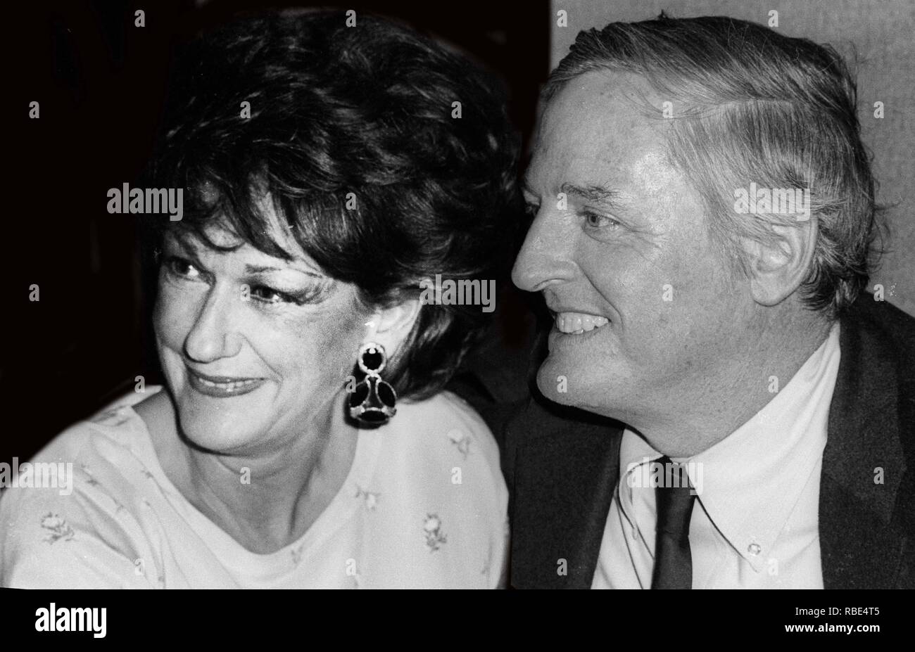 William F. Buckley and wife Pat Buckley 1978 Photo By Adam Scull ...