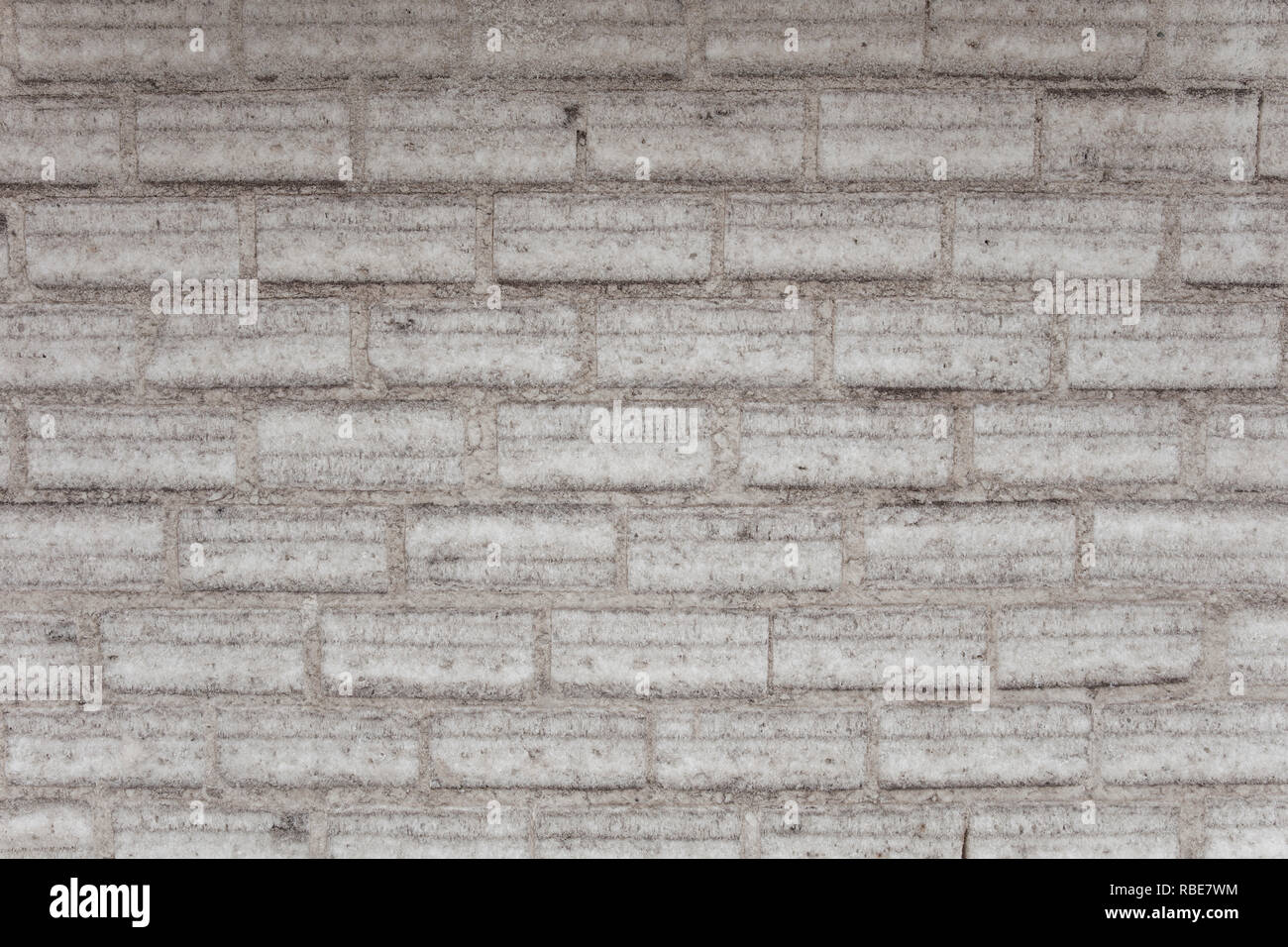 Old vintage white brick wall backdrop Stock Photo - Alamy
