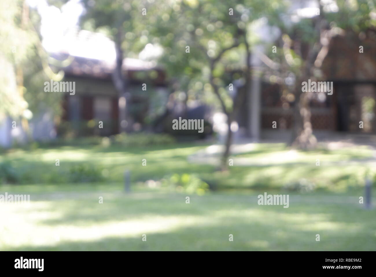 Blurred house hi-res stock photography and images - Alamy