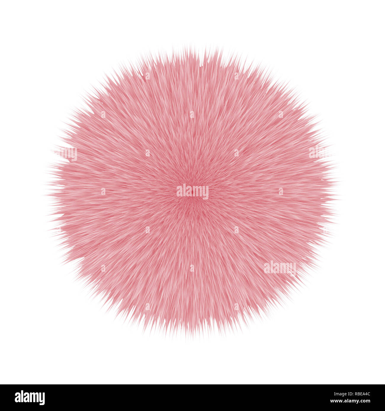 Pink fluffy hair pom hi-res stock photography and images - Alamy