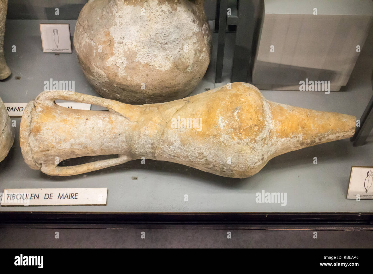 Musée des Docks Romains in Marseille : Wine amphora,Northern Spain ...