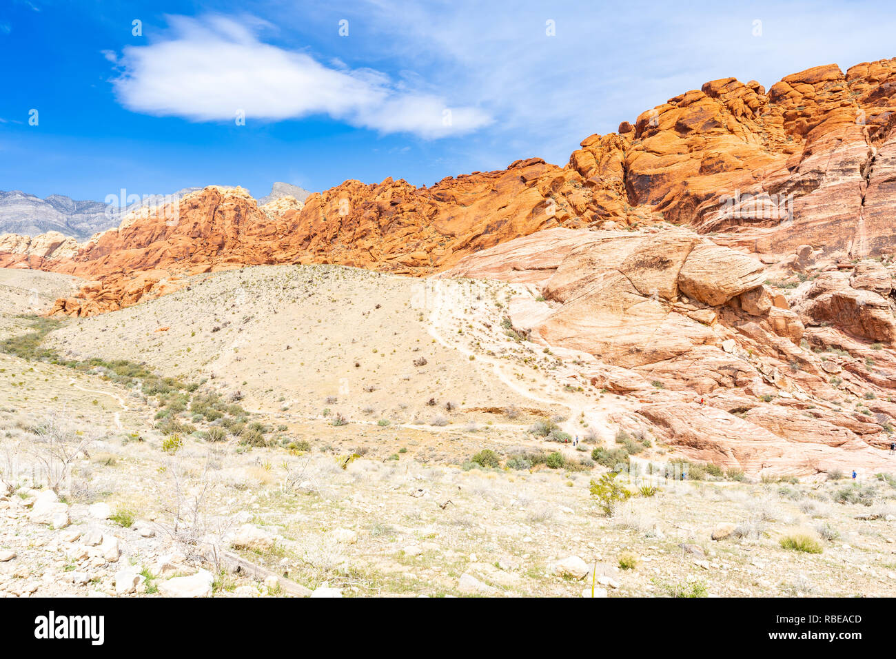 Red Rock Canyon National Conservation Area in Las Vegas Nevada USA ...