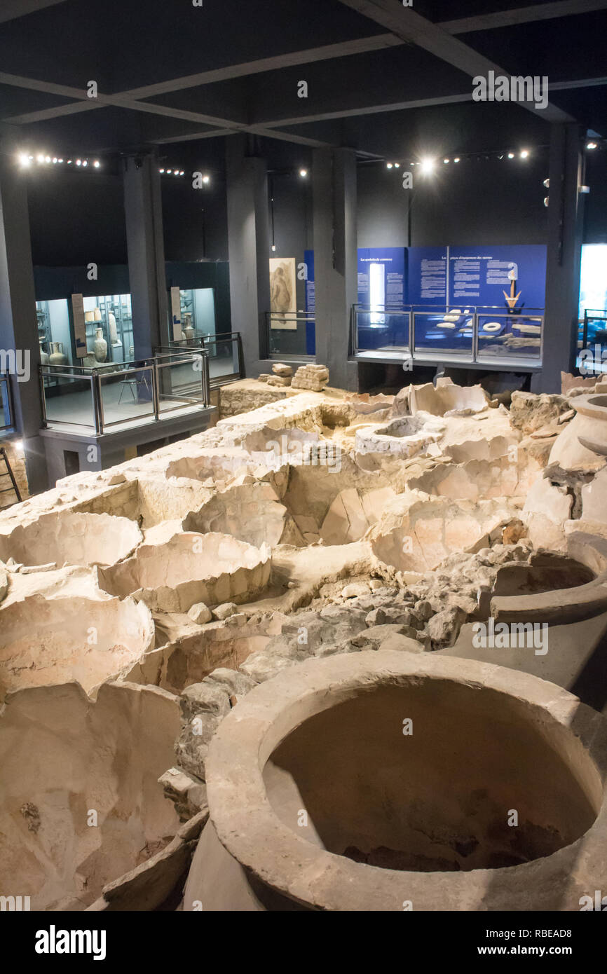Museum of roman docks marseille hi-res stock photography and images - Alamy