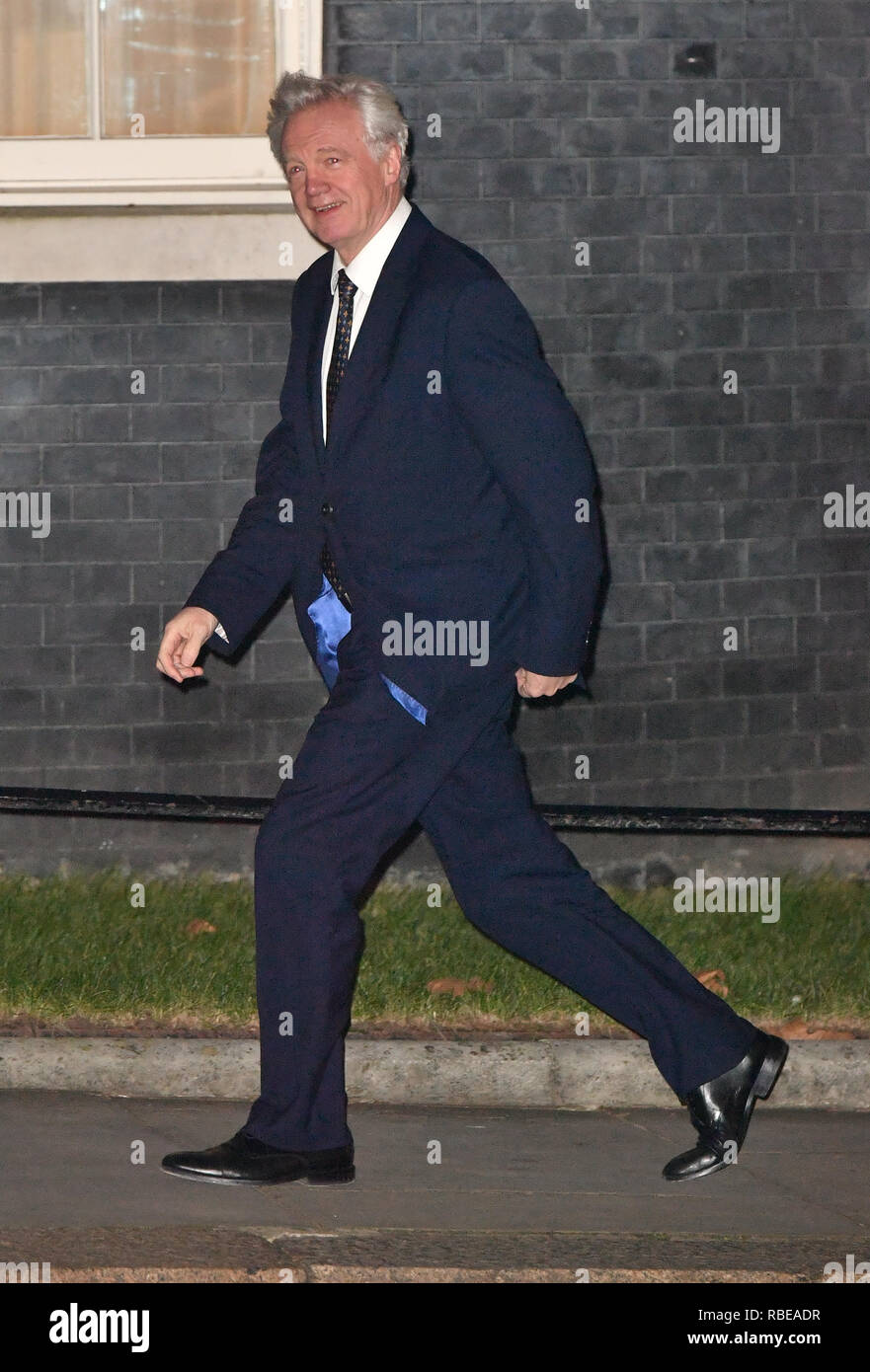 Former Brexit Secretary David Davies arriving in Downing Street ...