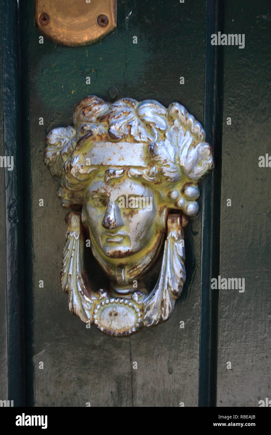 Human face knocker hi-res stock photography and images - Alamy