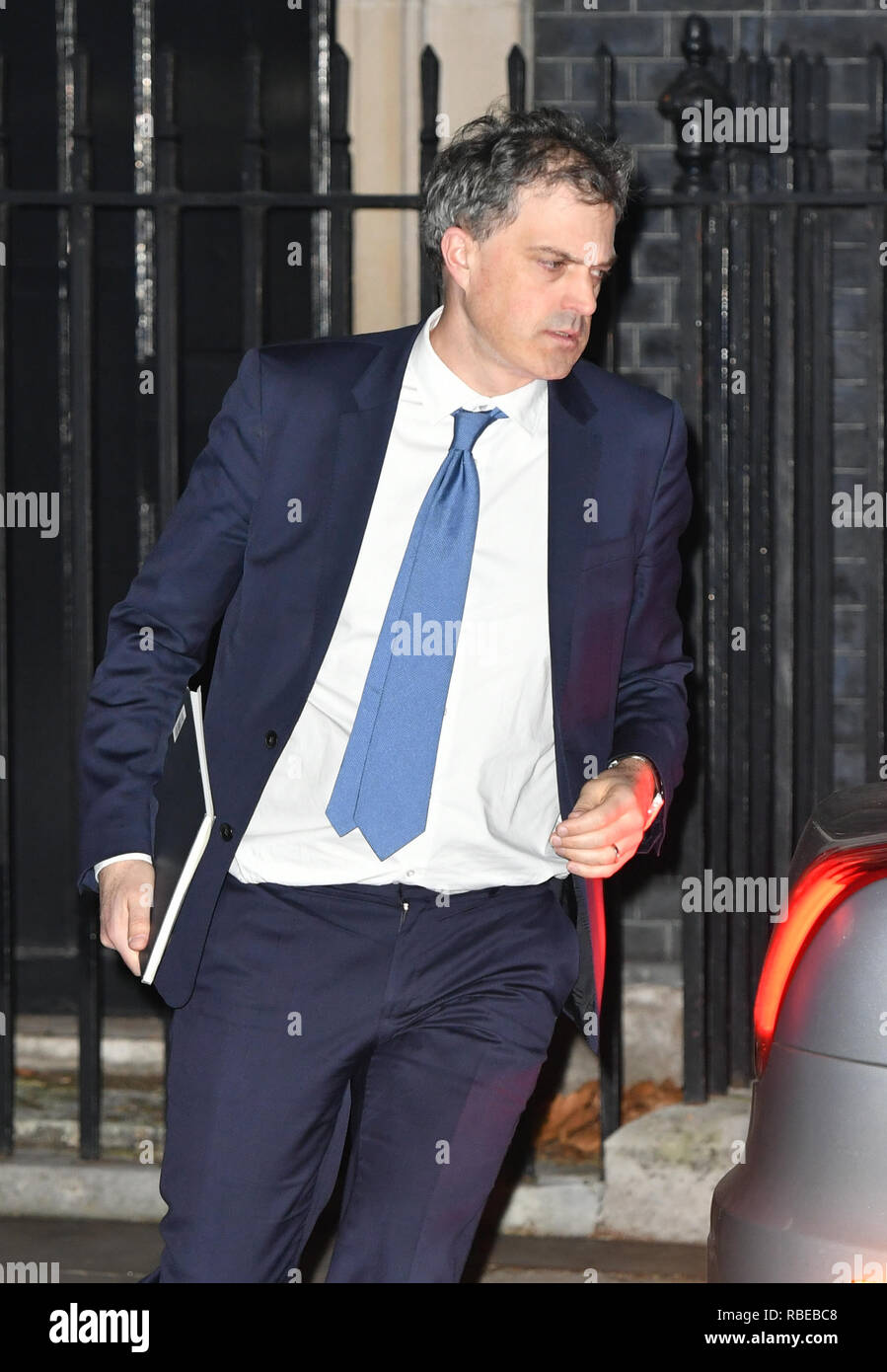 Chief Whip Julian Smith leaving Downing Street, central London after ...