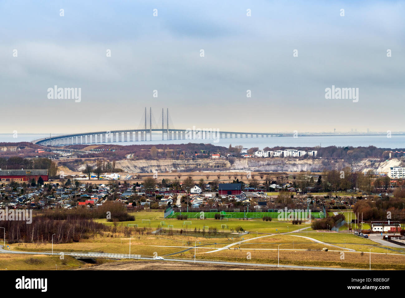 Oresund Bridge Aerial High Resolution Stock Photography and Images - Alamy