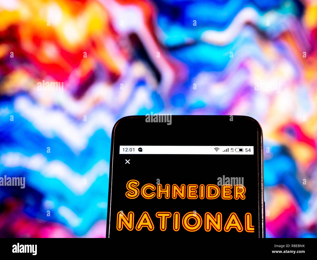 Schneider Logistics Logo