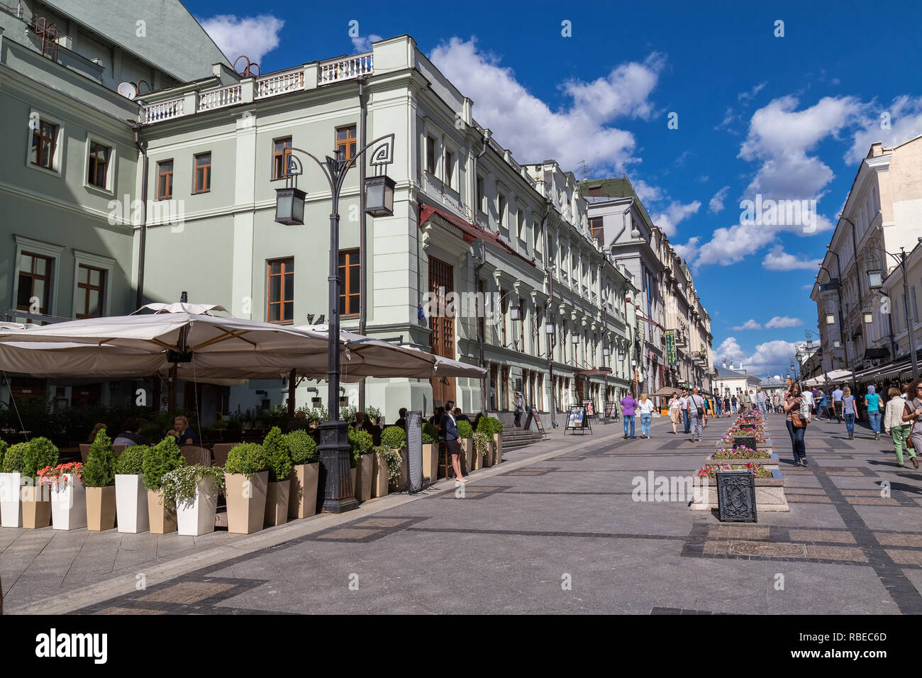 Moscow cafe restaurant people hi-res stock photography and images - Alamy