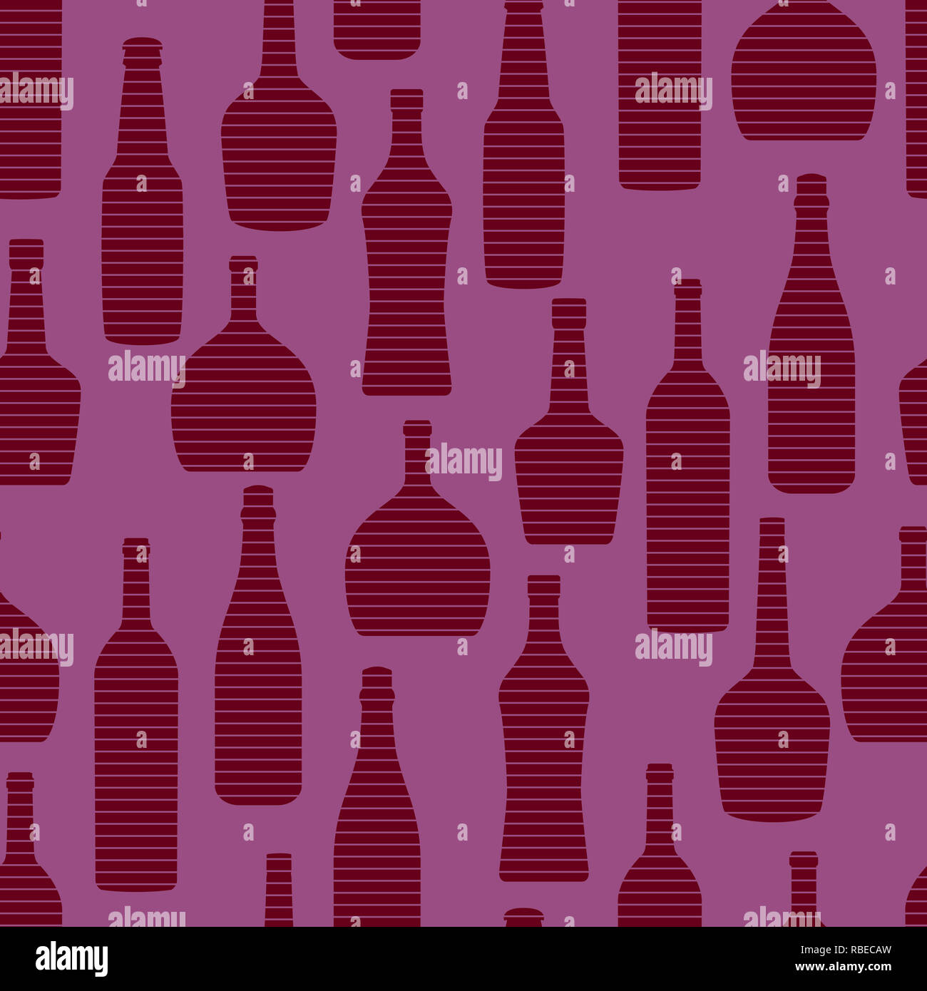 Seamless striped bottle pattern Stock Photo - Alamy