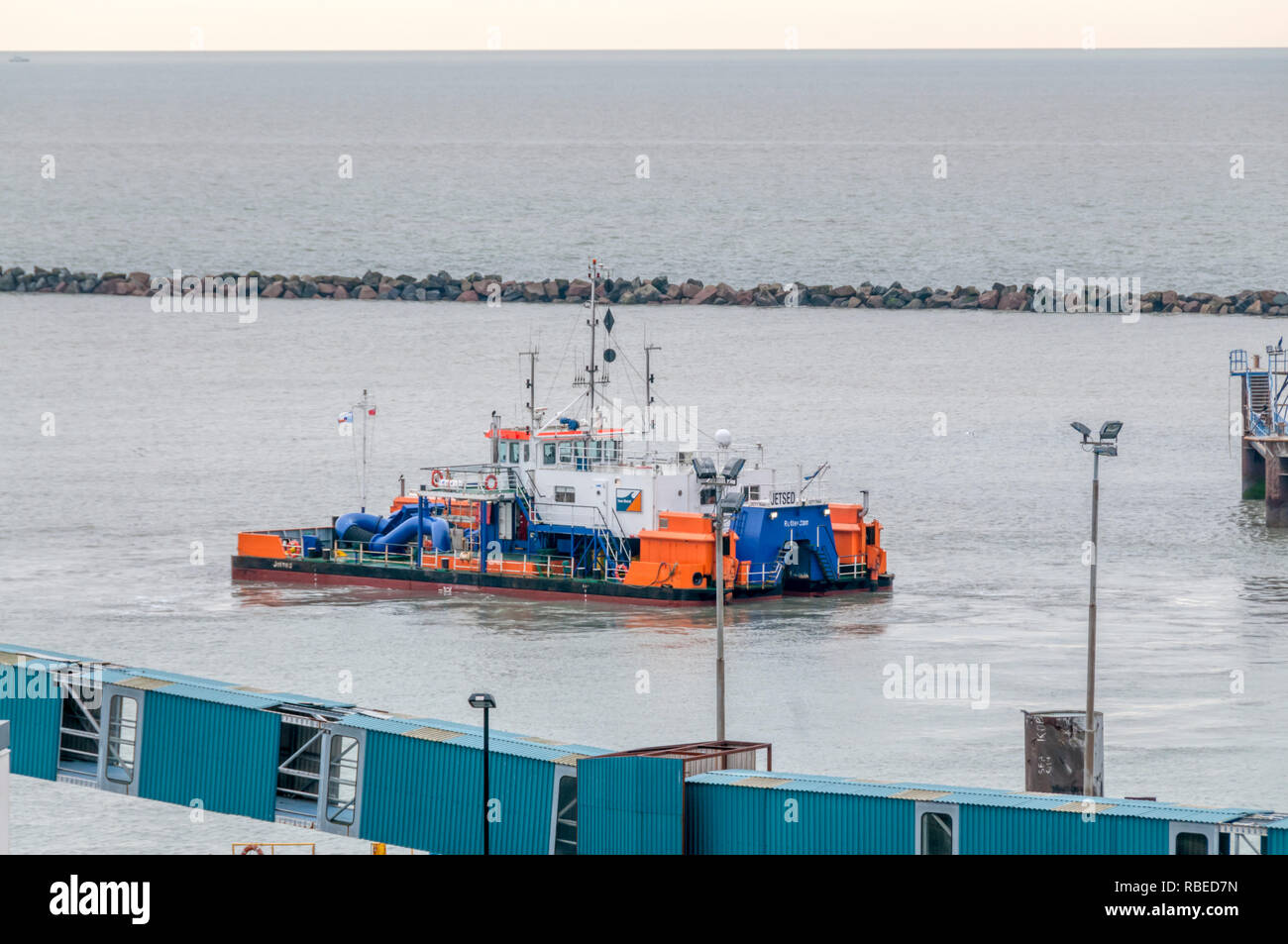 Water injection dredgers hi-res stock photography and images - Alamy