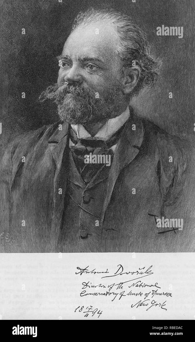 Antonin dvorak czech composer 1841 1904 hi-res stock photography and ...