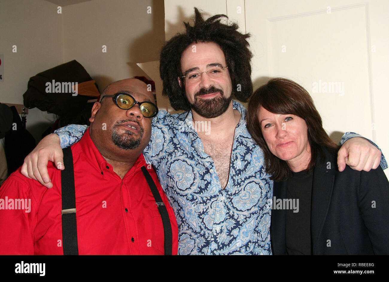 NEW YORK - MARCH 15: ***EXCLUSIVE*** Cast members Stew (L) and Heidi ...