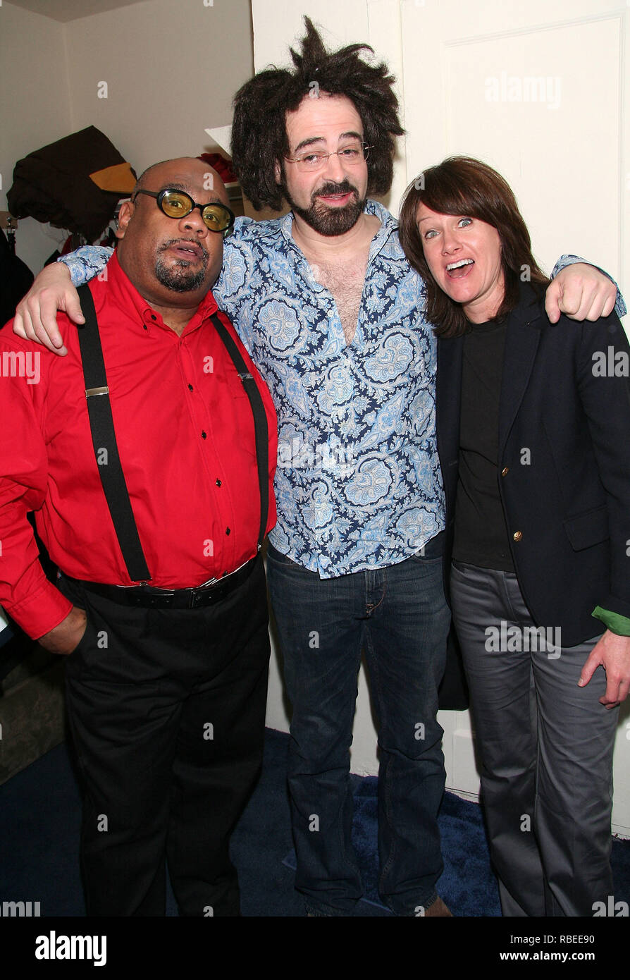 NEW YORK - MARCH 15: ***EXCLUSIVE*** Cast members Stew (L) and Heidi ...