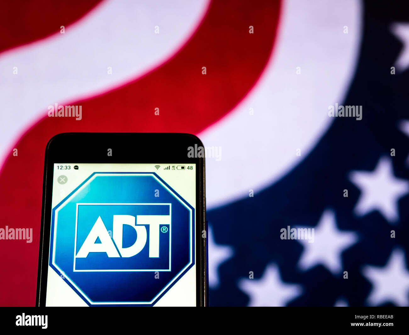 Adt logo hi-res stock photography and images - Alamy