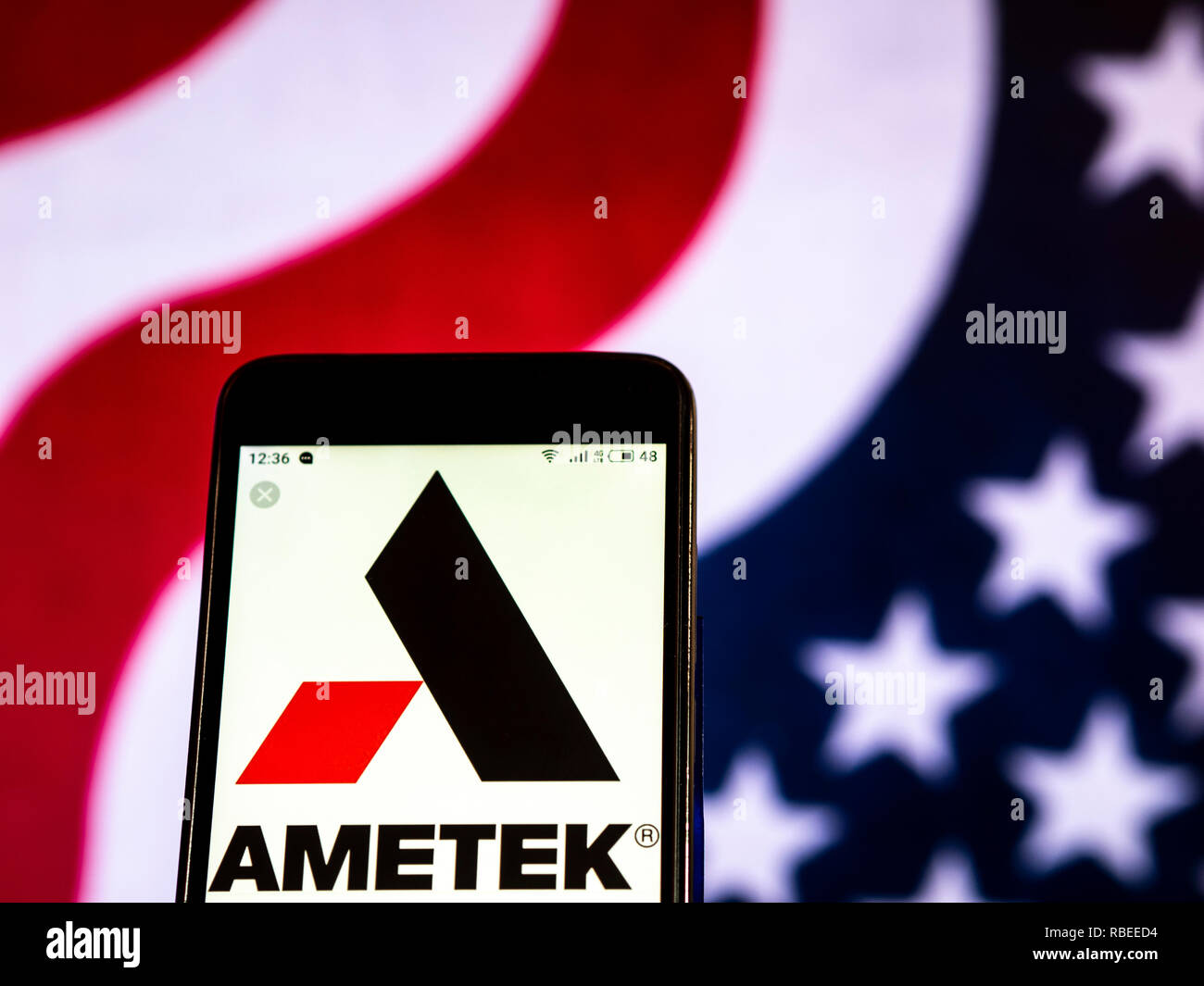 Ametek logo hi-res stock photography and images - Alamy