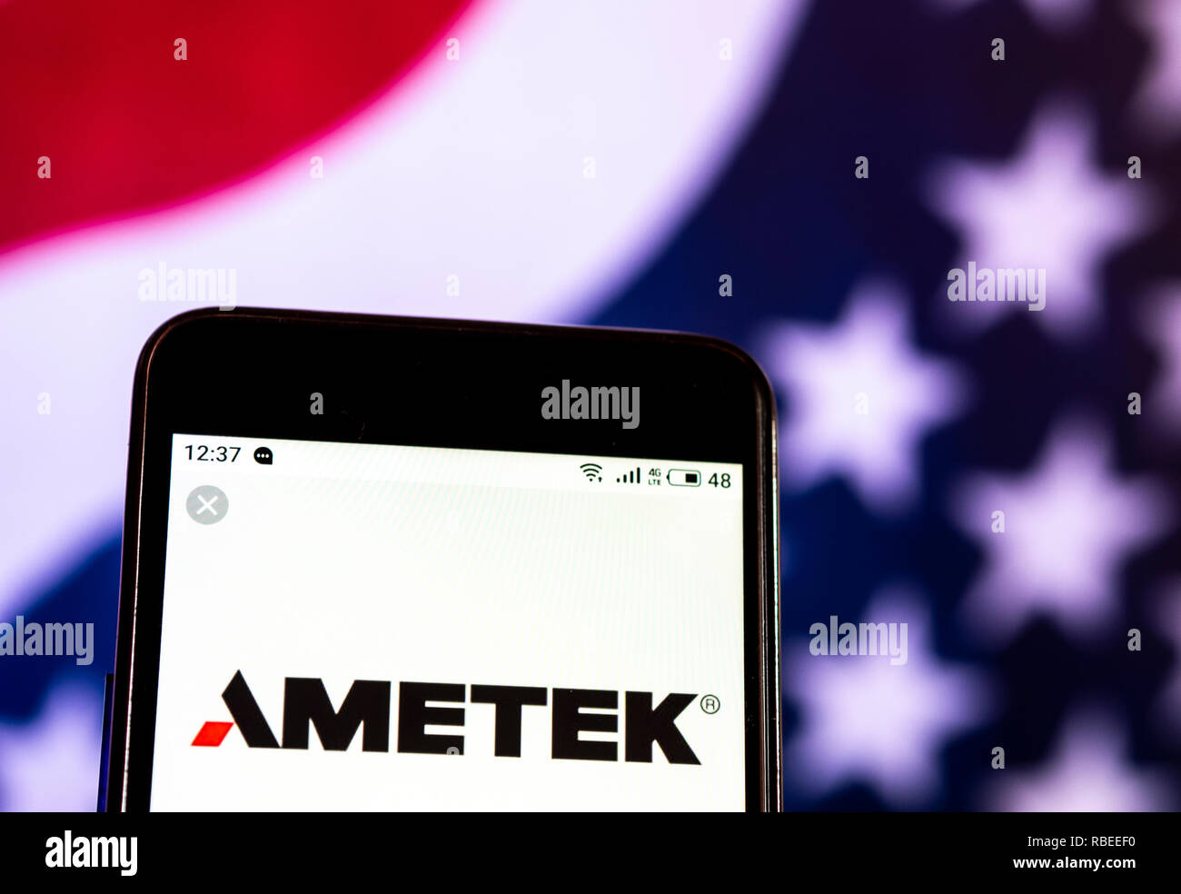 Ametek logo hi-res stock photography and images - Alamy